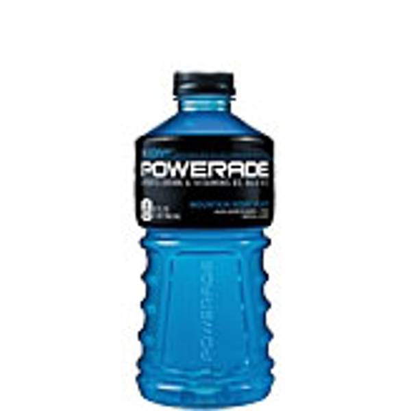 Cloud 9 Liquor. Powerade Liquid Hydration Plus Energy Drink Mountain Blast