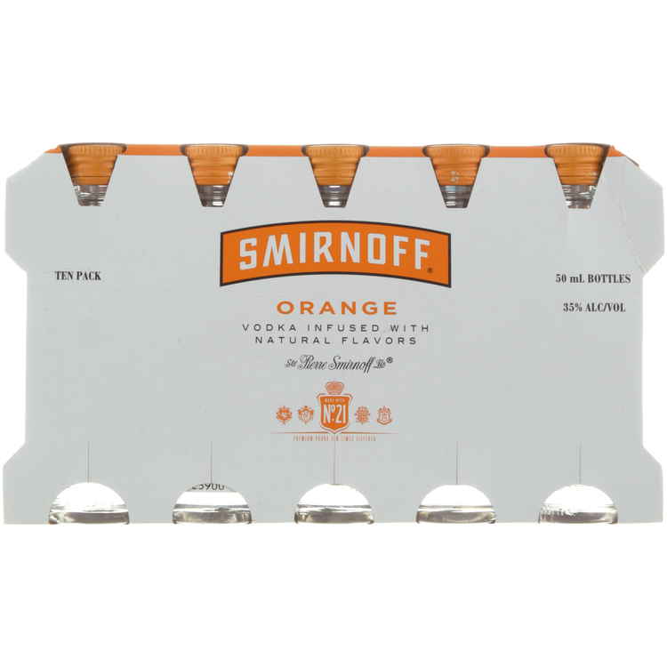 AlcHub. Smirnoff Orange Flavored Vodka 70