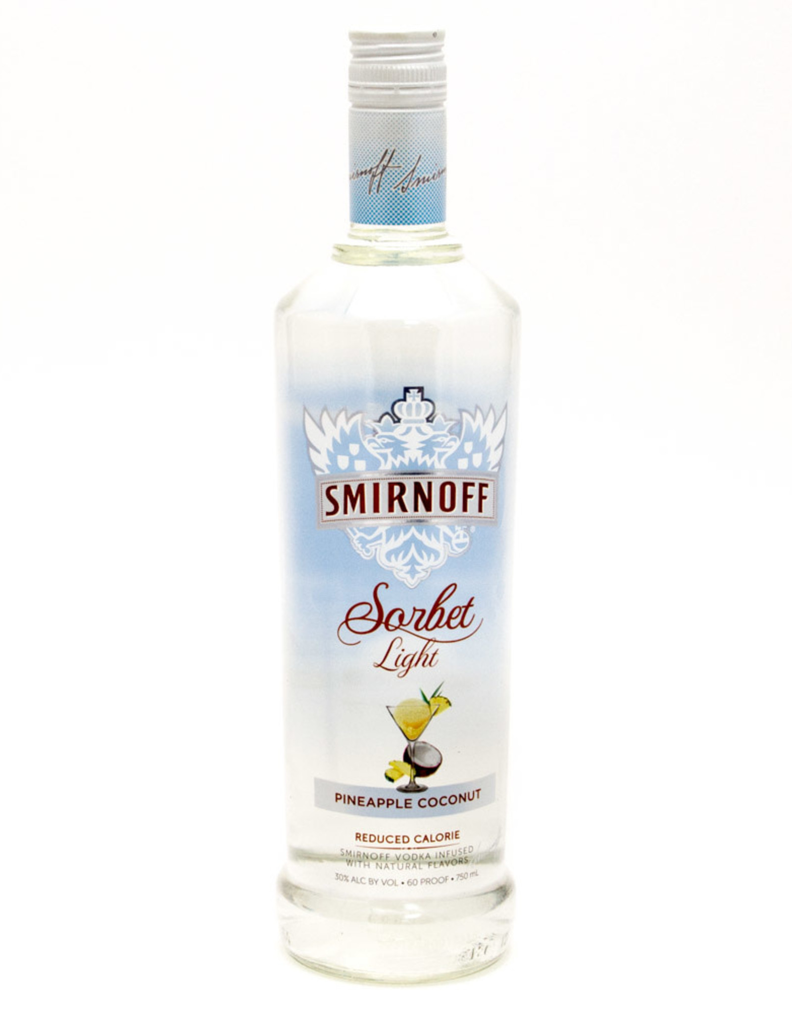 Cloud 9 Liquor. Smirnoff Sorbet Light Pineapple Coconut Vodka
