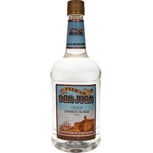 Cloud 9 Liquor. San Juan White Rum 80