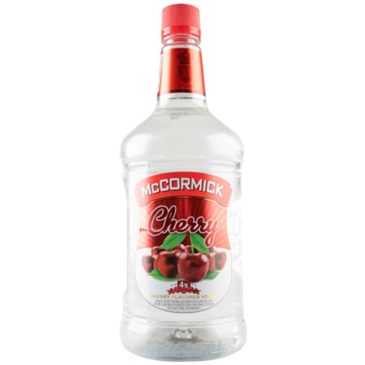 Cloud 9 Liquor. Mccormick Cherry Flavored Vodka 60