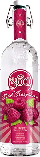 Cloud 9 Liquor. 360 Red Raspberry