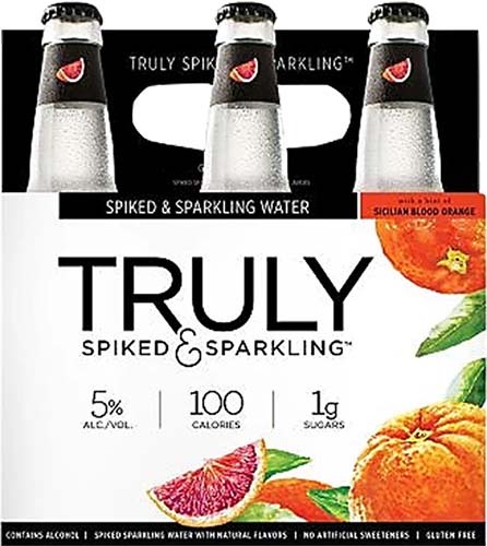 Cloud 9 Liquor. Truly Hard Seltzer Orange, Spiked & Sparkling Water