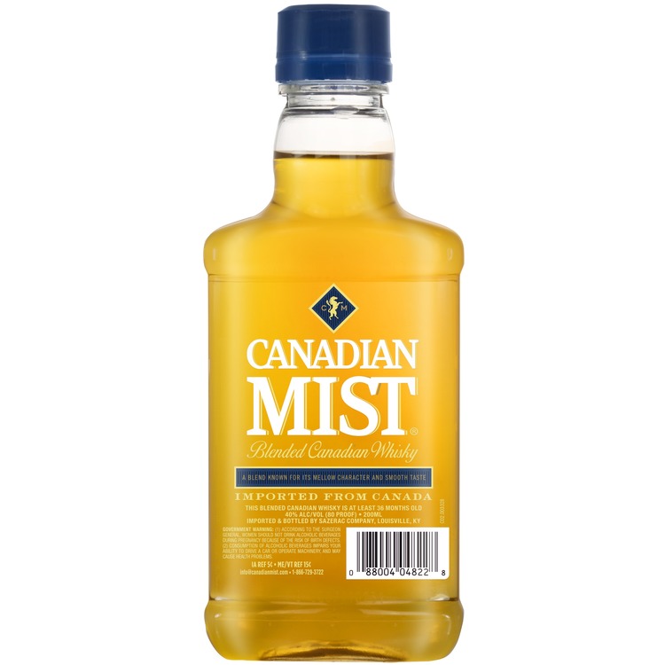 Cloud 9 Liquor. Canadian Mist Canadian Whisky 3 Yr 80