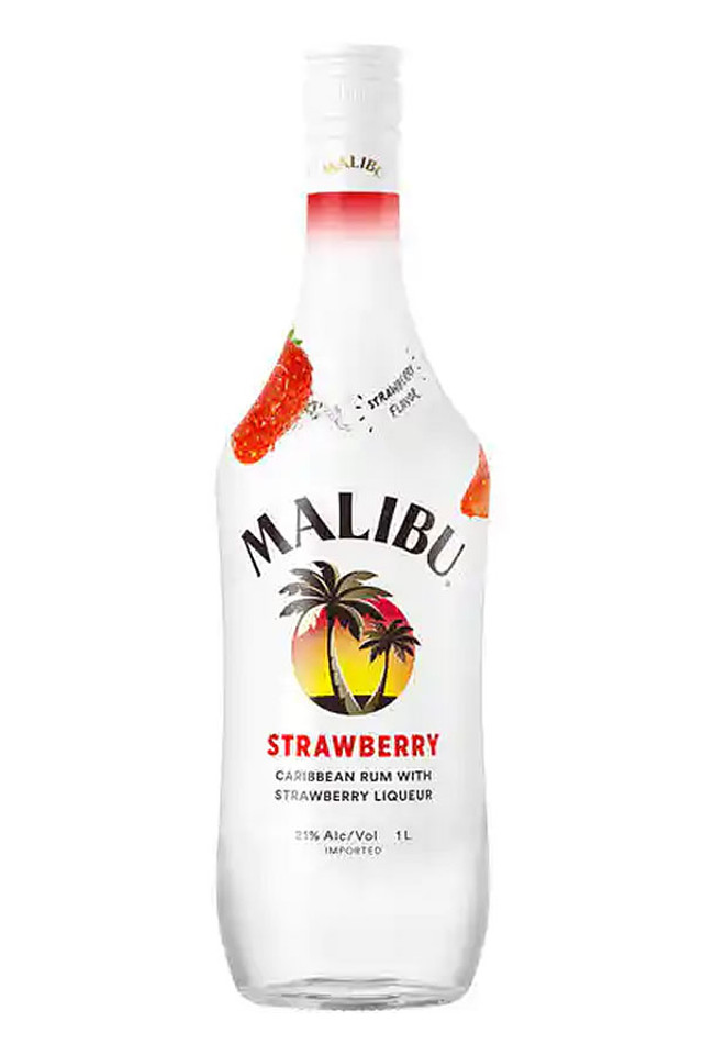 Cloud 9 Liquor. Malibu Strawberry Rum