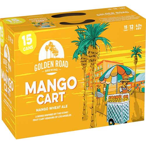 Cloud 9 Liquor. Golden Road Mango Cart